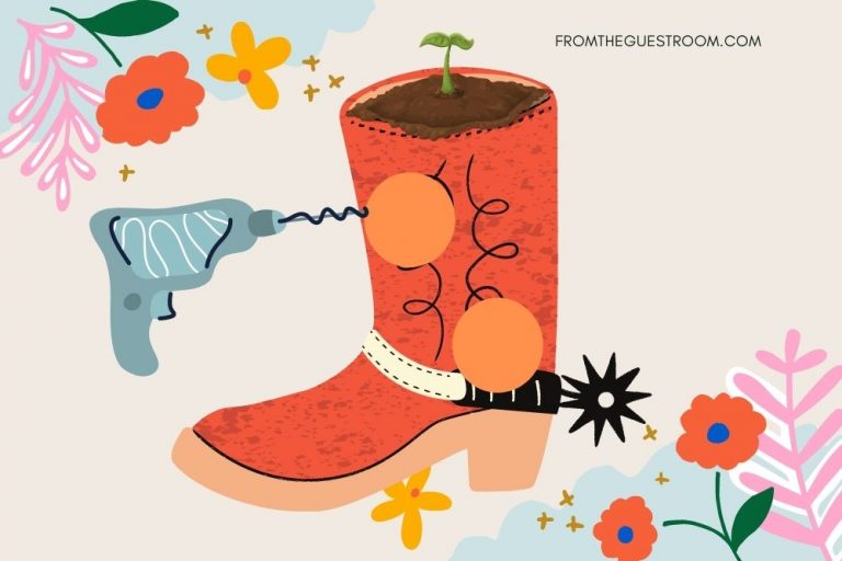 How Do You Use Cowboy Boots As A Planter? 3 Useful Methods - From The ...