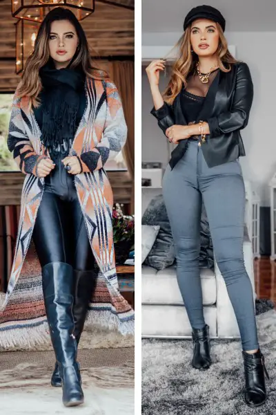 Cowboy Boots & Leggings: 110+ Outfit Ideas to Upgrade Your Wardrobe ...